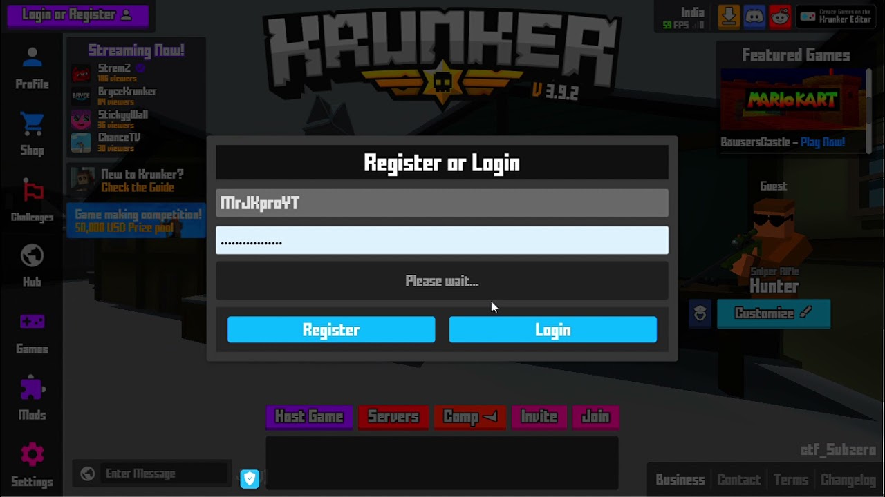I lost My Krunker.io Account Forgot password - YouTube