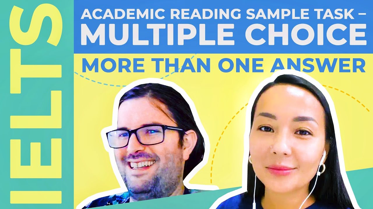 IELTS 🇬🇧 Academic reading sample task 📚 Multiple Choice (more than one answer) - YouTube