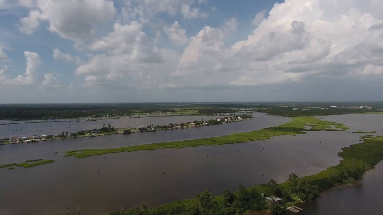Calcasieu River along River Road and beyond - YouTube