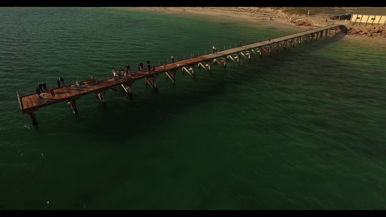 Pt Rickaby Jetty Flyby - YouTube