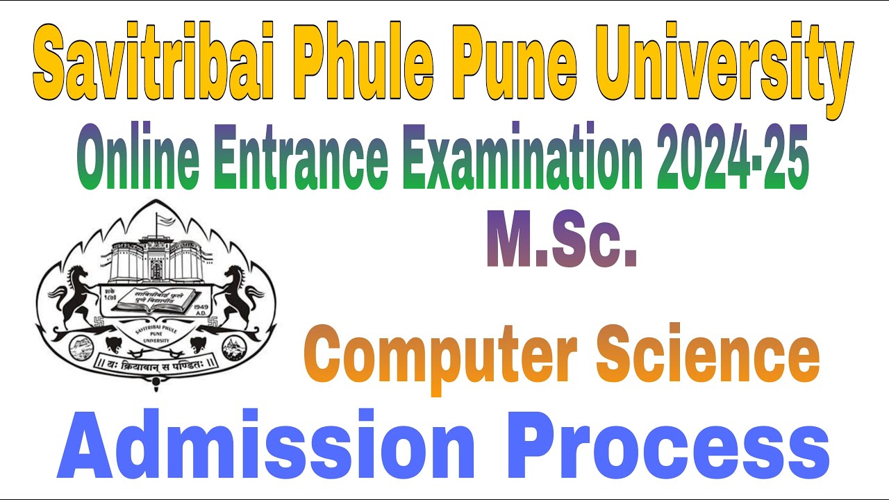 M.Sc. Computer Science Admission Savitribai Phule Pune University 2024 ...