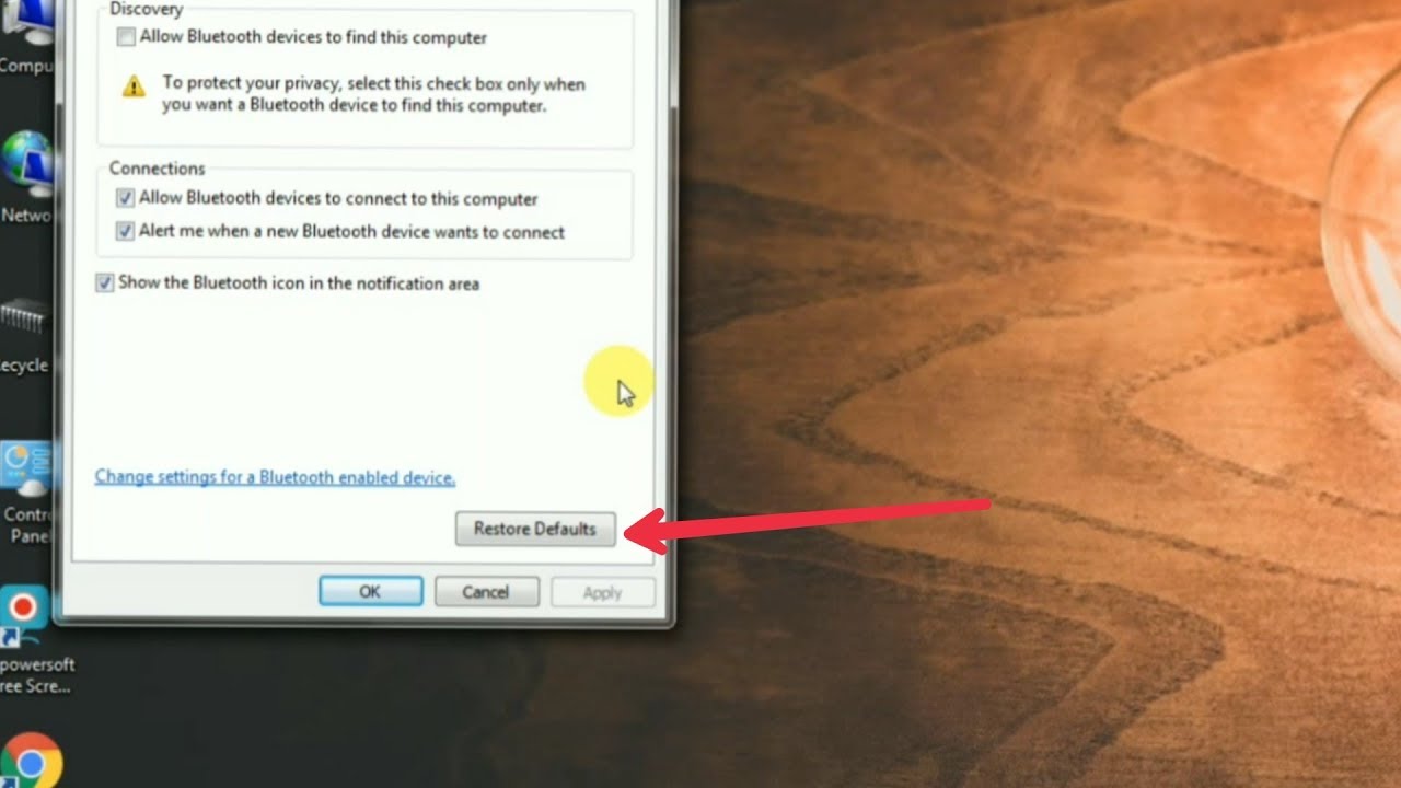Bluetooth All Settings Problem Solve & Restore Default Bluetooth ...