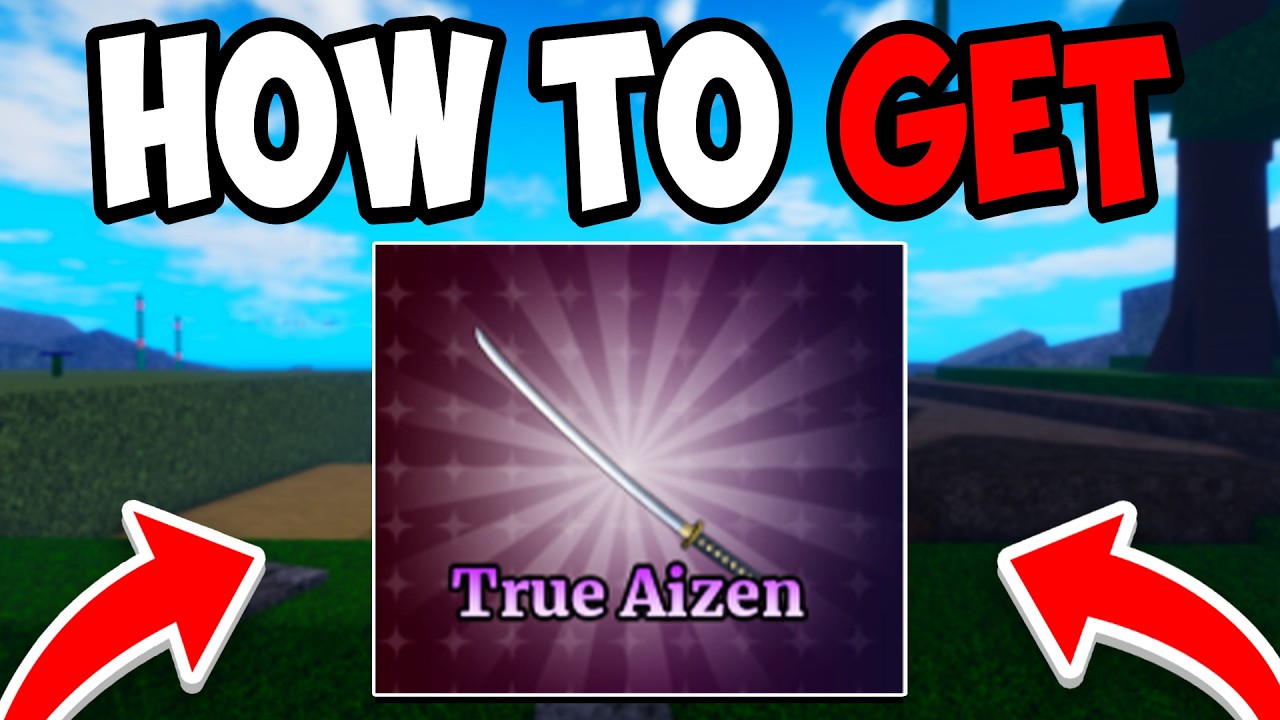 How To Get TRUE AIZEN SWORD In Sailor Piece! (True Aizen Sword F Move ...
