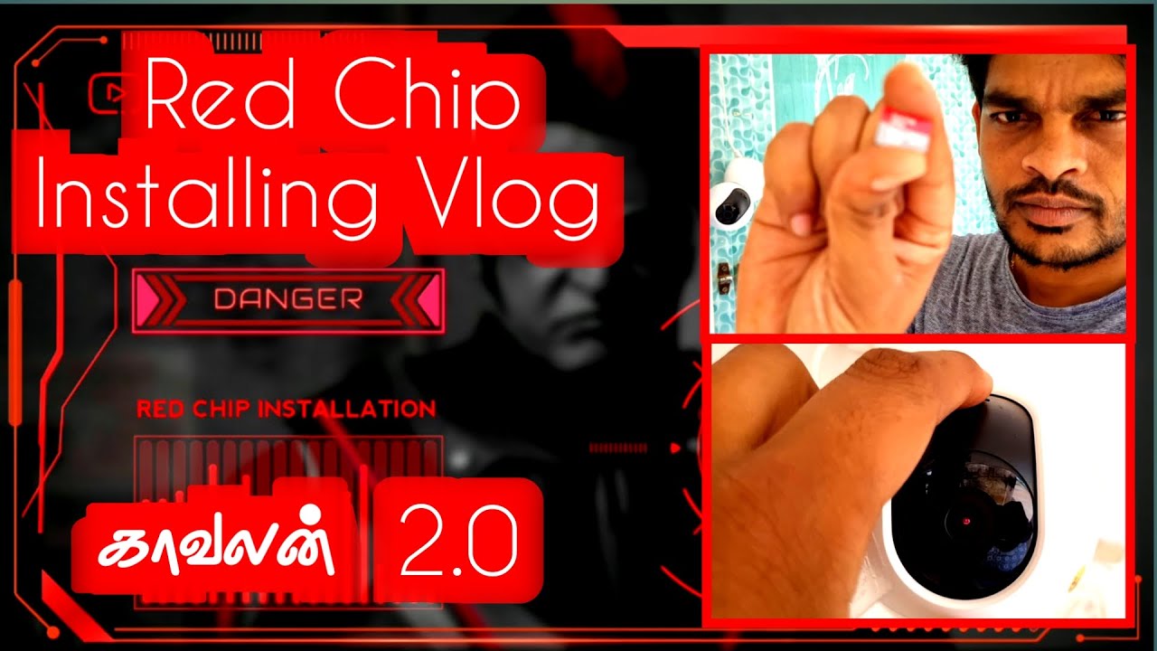Red Chip Installation on Chitti 2.0 | vlogs in tamil - YouTube