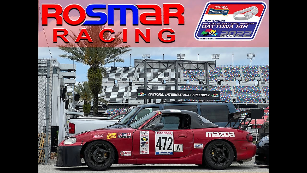 Rosmar Racing Car 472 - Champ Car 14 hours of Daytona - YouTube