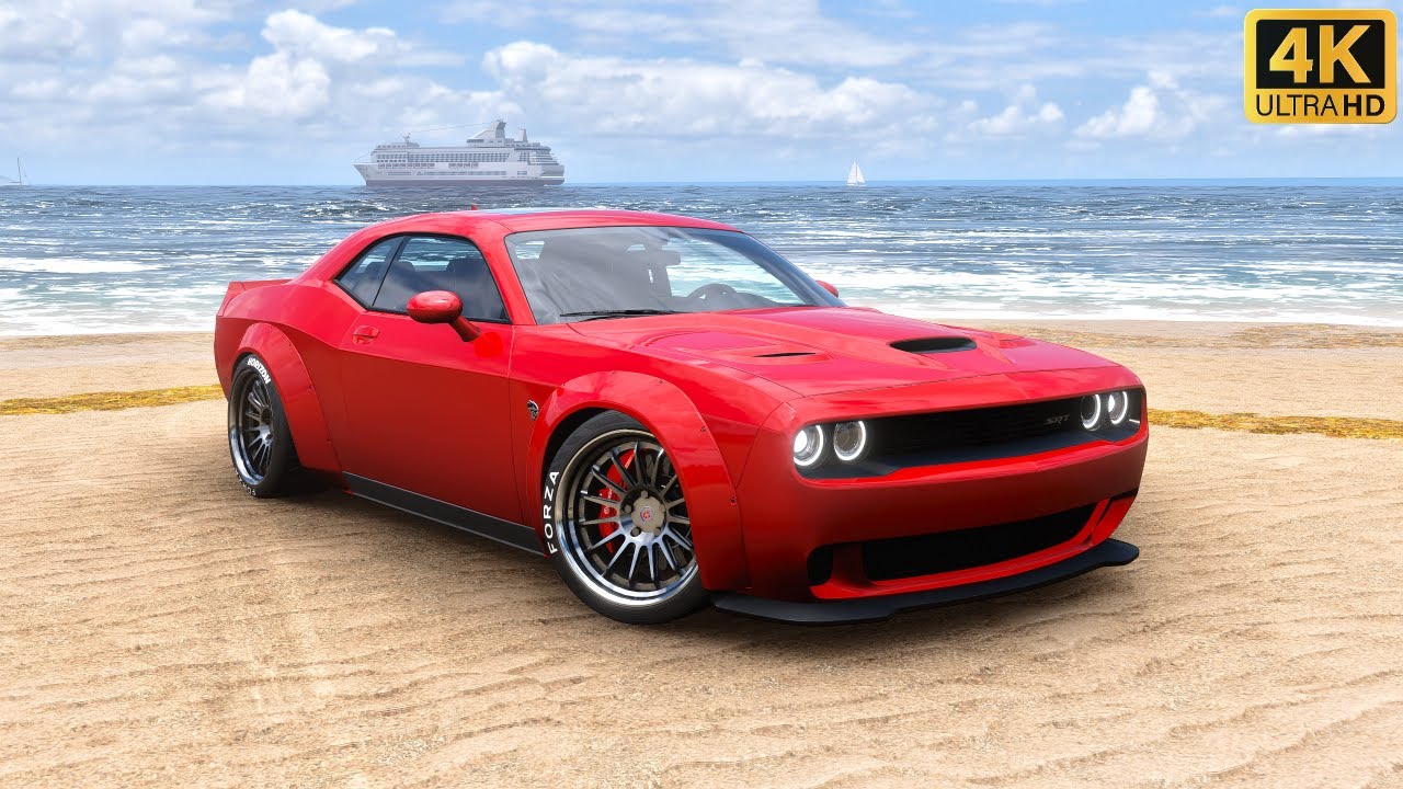 Dodge Challenger SRT Hellcat - Forza Horizon 5 - Gameplay ! - YouTube