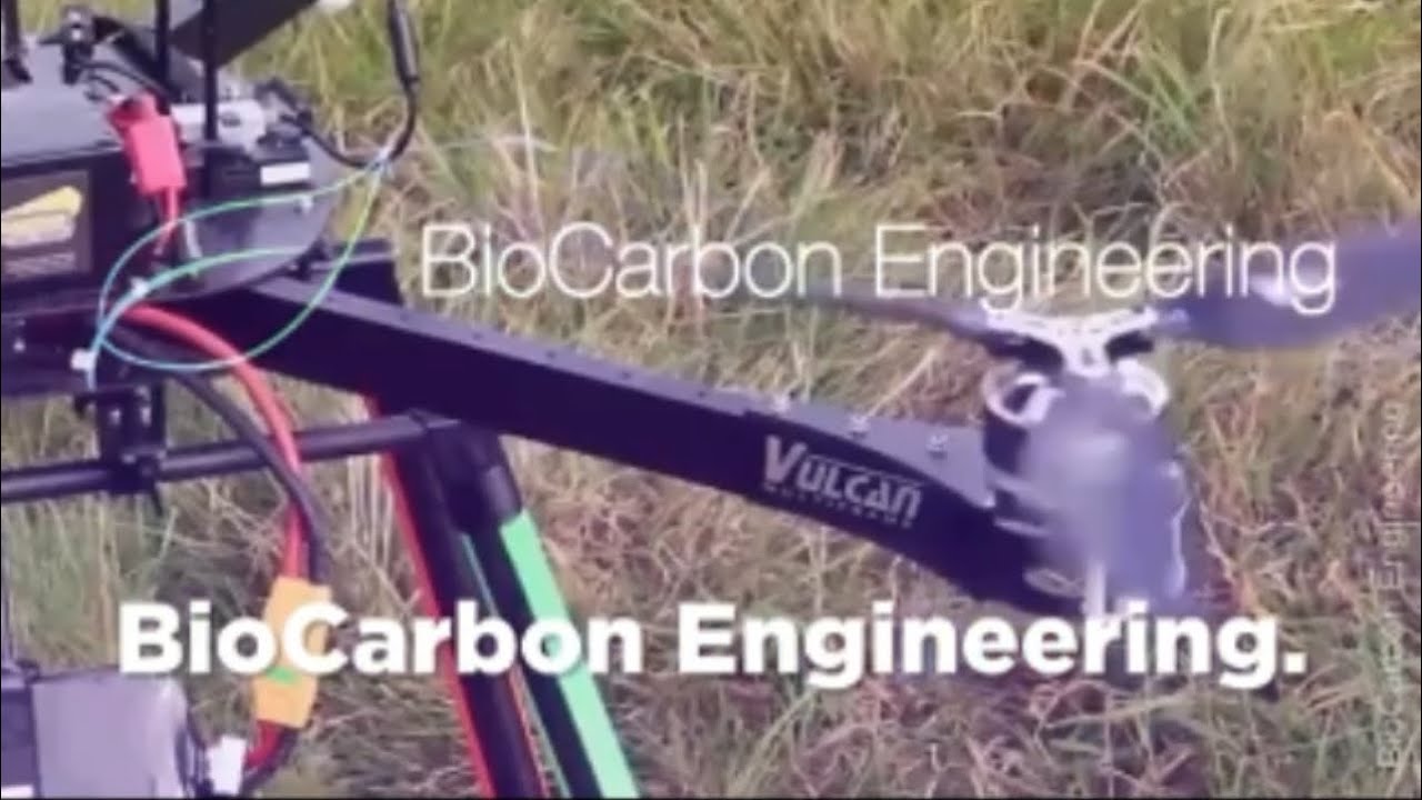 AI-powered automatic tree planting drone discovered by Bio carbon ...