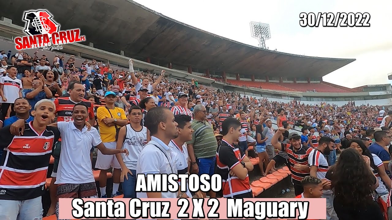 Santa Cruz 2 X 2 Maguary -Melhores momentos e entrevista com o técnico ...