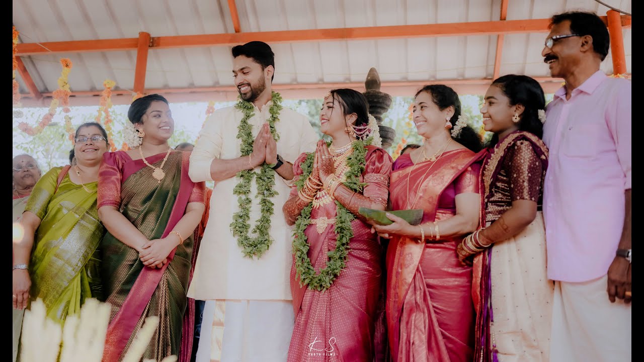 The love story, Kerala Traditional Hindu Wedding of Anandhu / Midhuna ...