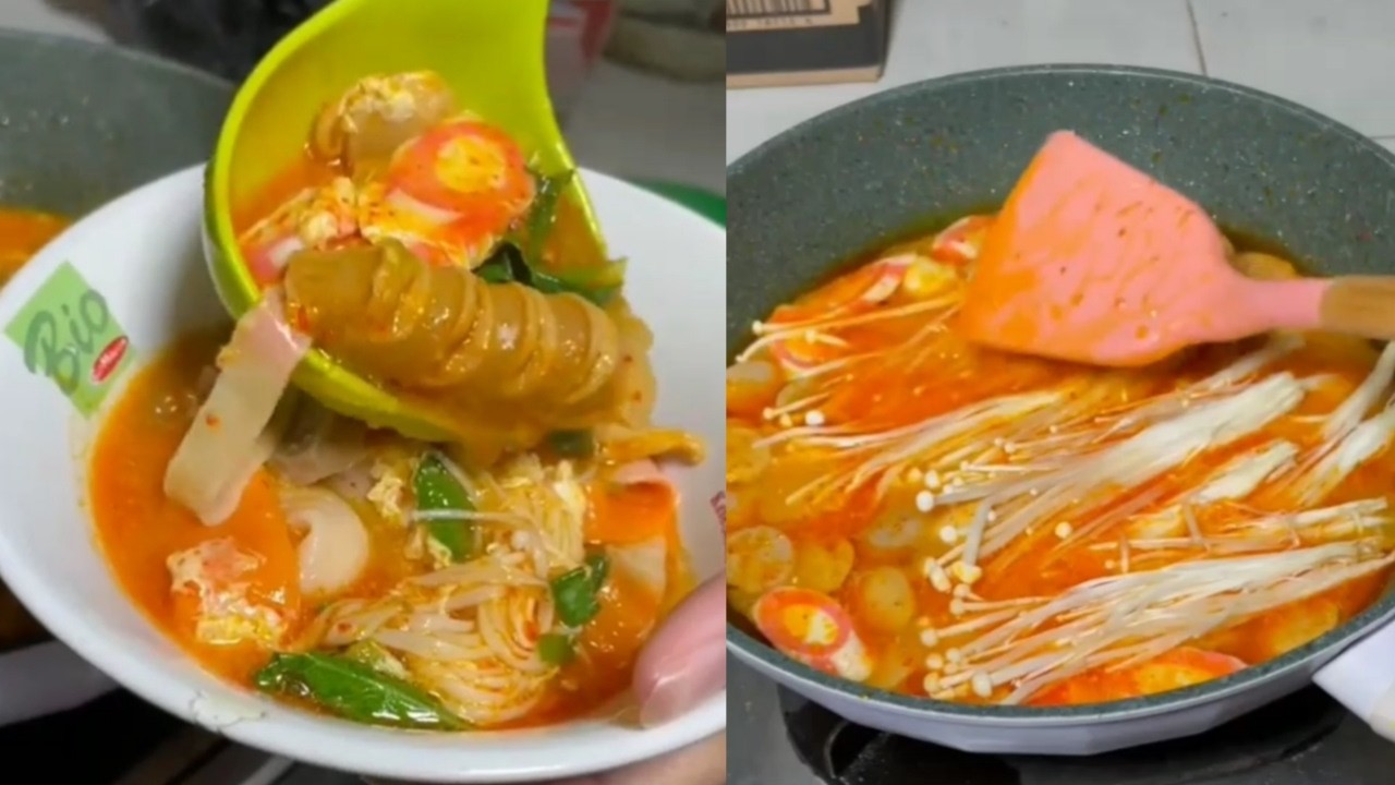 Masak Seblak Full Topping Enak dan Super Pedas Bikin Nagih - YouTube