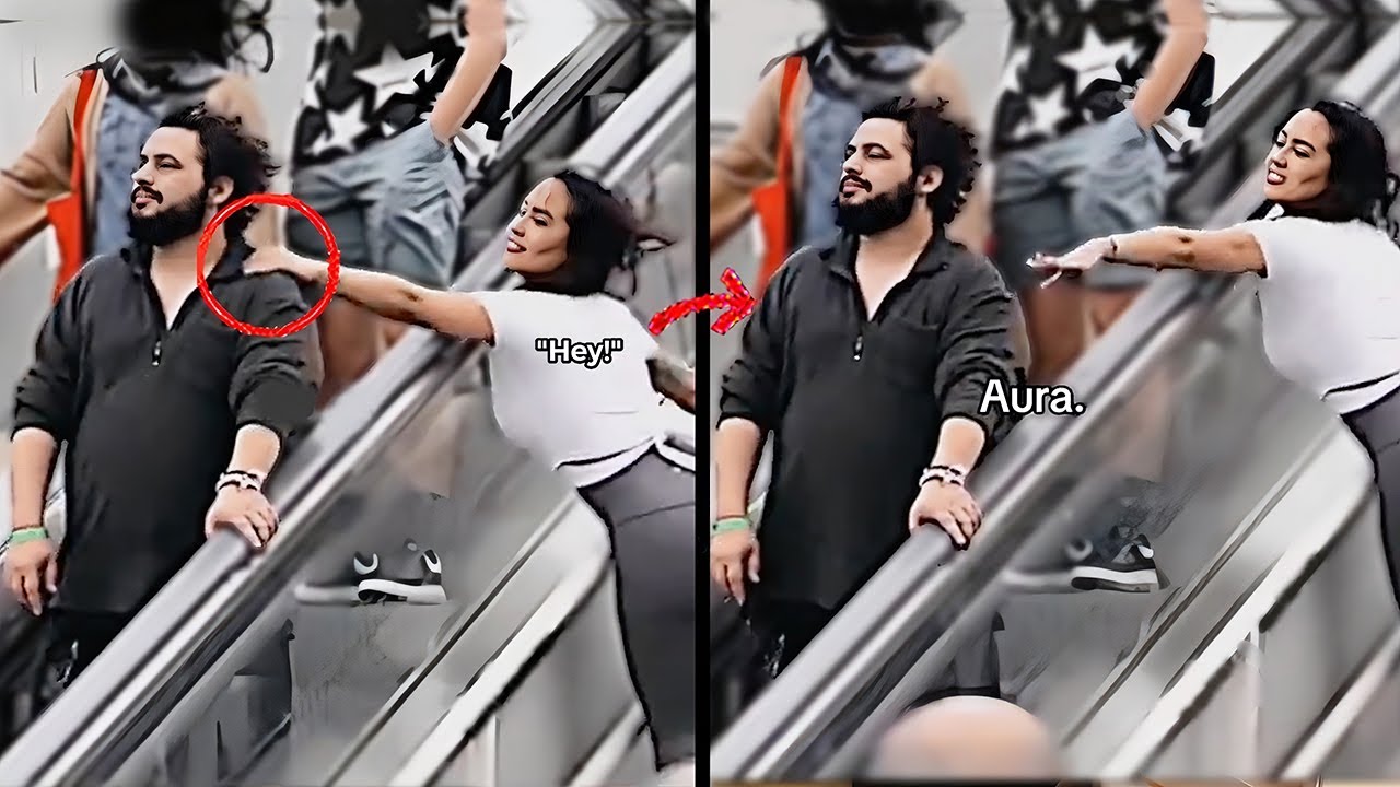 Man REFUSES to Look At Woman Who is Seeking His Attention! - YouTube