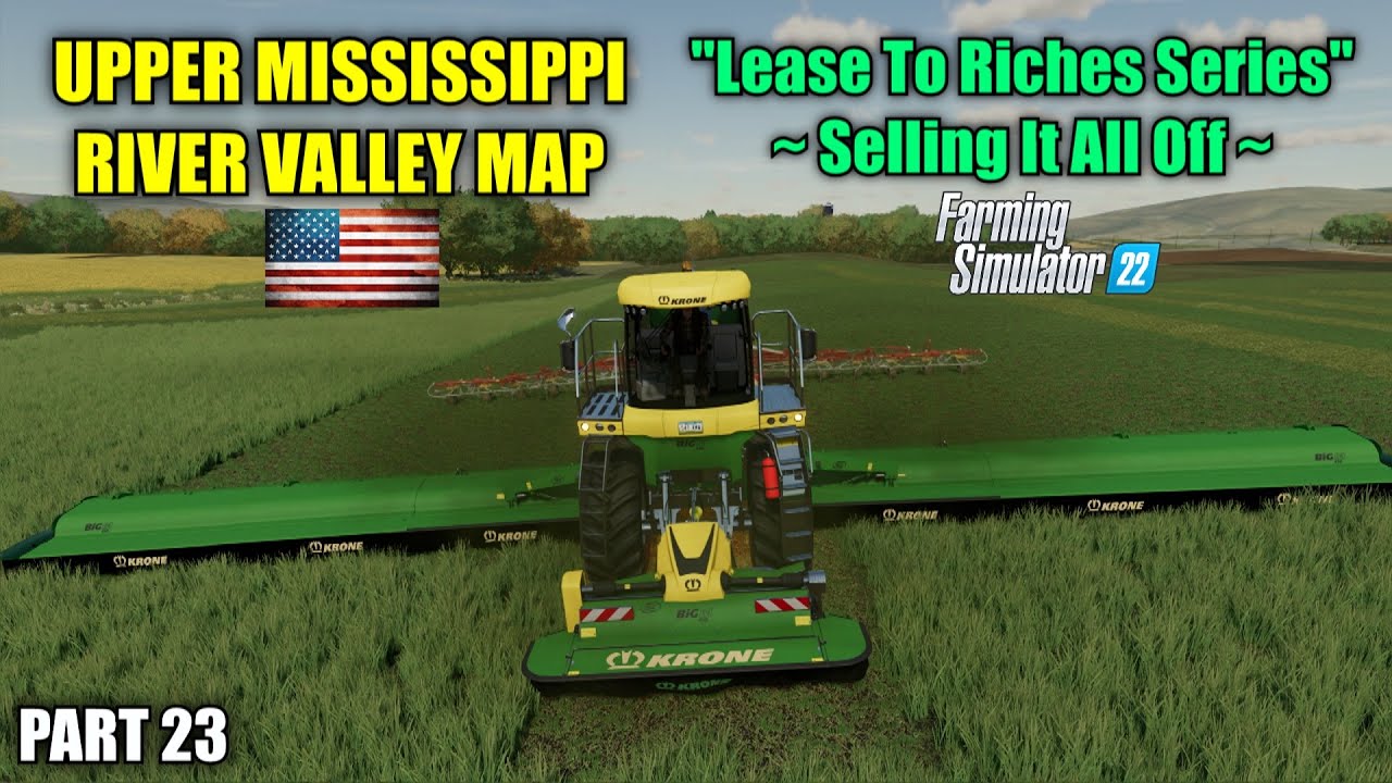 Part 23 Upper Mississippi River Valley 4x Map "Selling It All Off ...