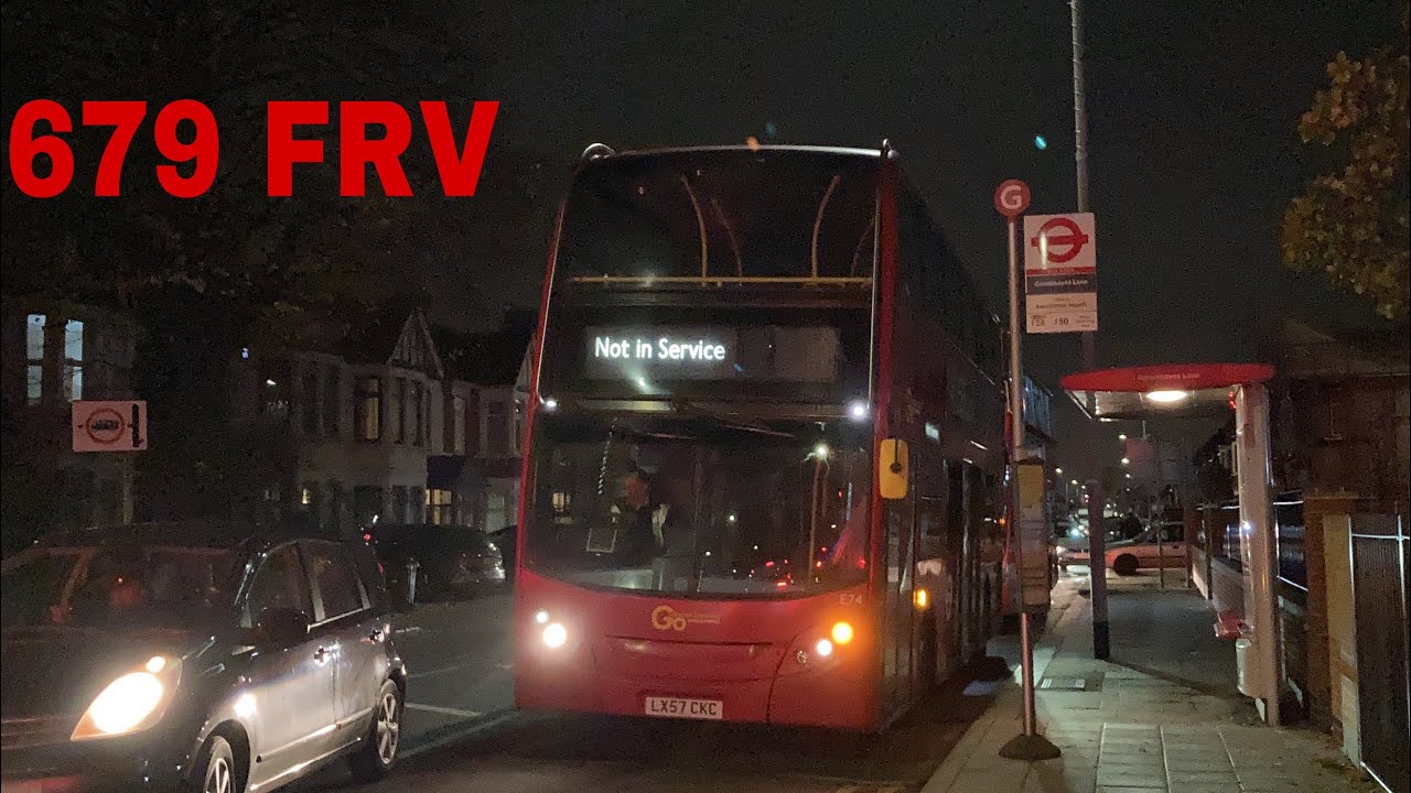 FRV. Go Ahead School Route 679. Bancroft School to Goodmayes. Enviro400 ...