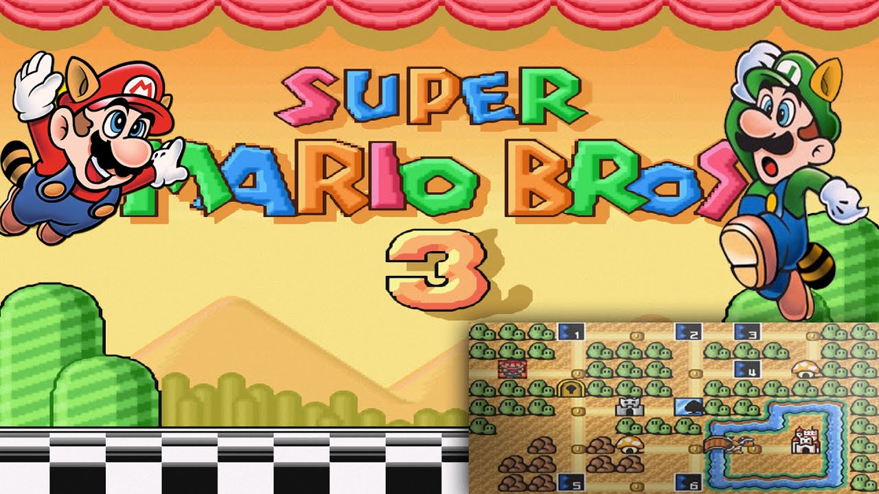 Super Mario Bros 3 - World 1 | GRASS LAND | Walkthrough | 2021 - YouTube