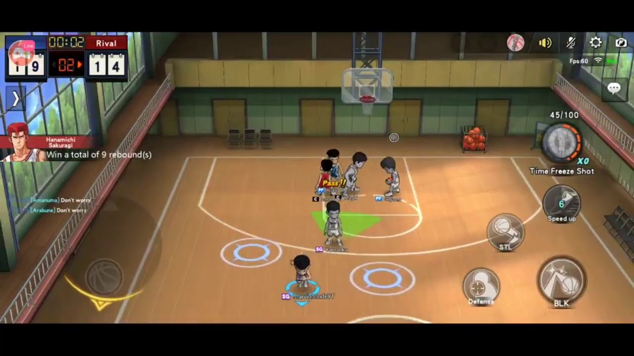 SLAM DUNK Mobile - Jin Gameplay - YouTube