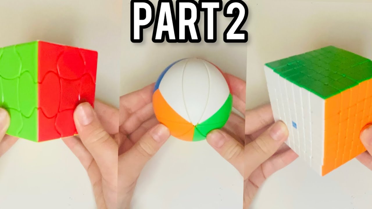 Solving Weird & Interesting Cubes - Part 2 - YouTube