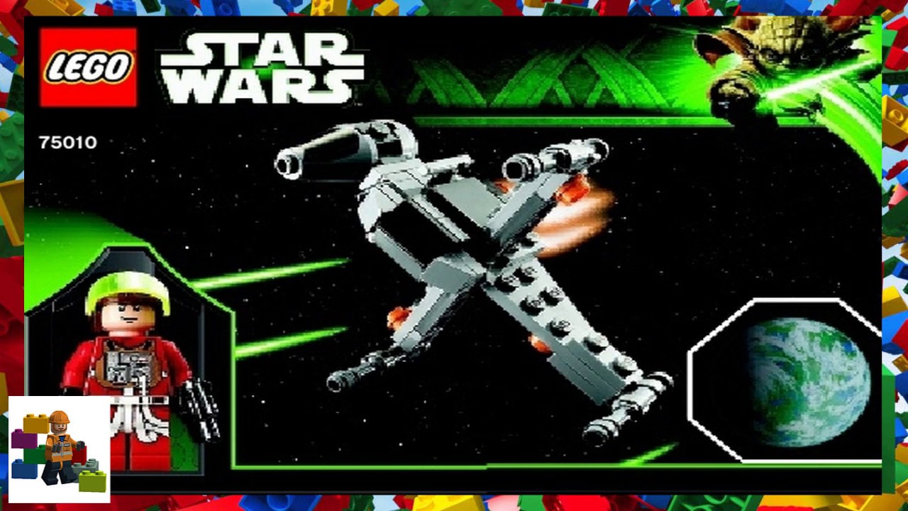 LEGO instructions - Star Wars - 75010 - B-Wing Starfighter & Planet ...