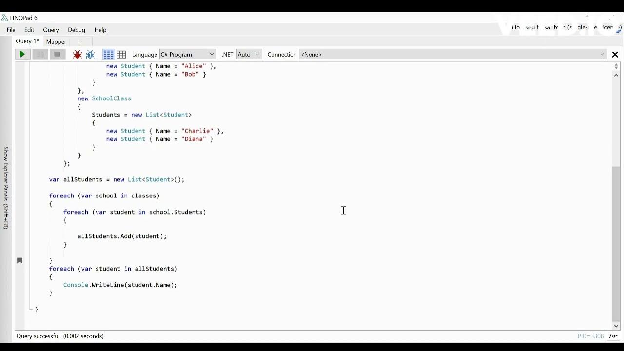 How to apply SelectMany Operator in C# - YouTube