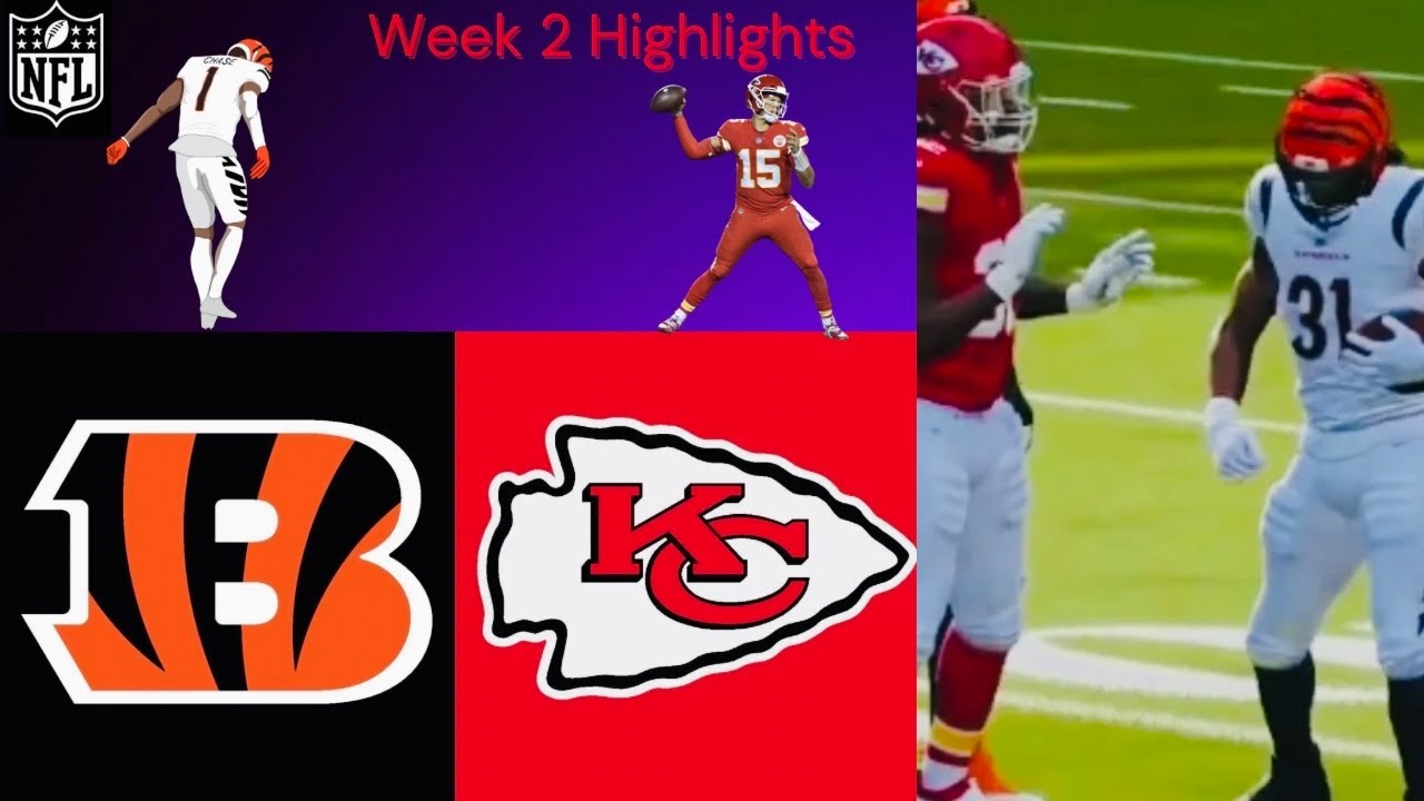 Madden NFL 24 Week 2 Cincinnati Bengals vs Kansas City Chiefs Madden 25 ...