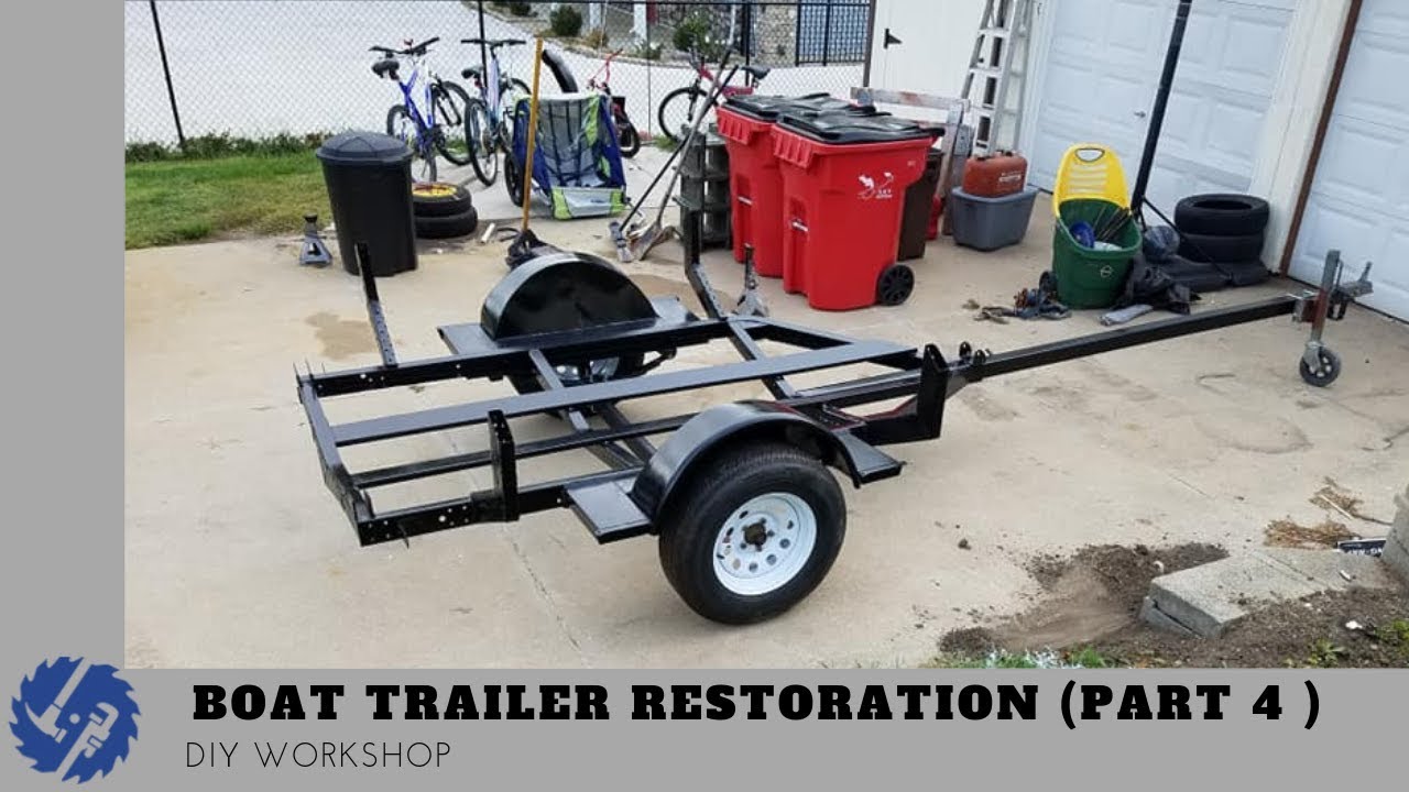 Restoring a 1977 Shoreland'r Boat Trailer (Part 4) - YouTube