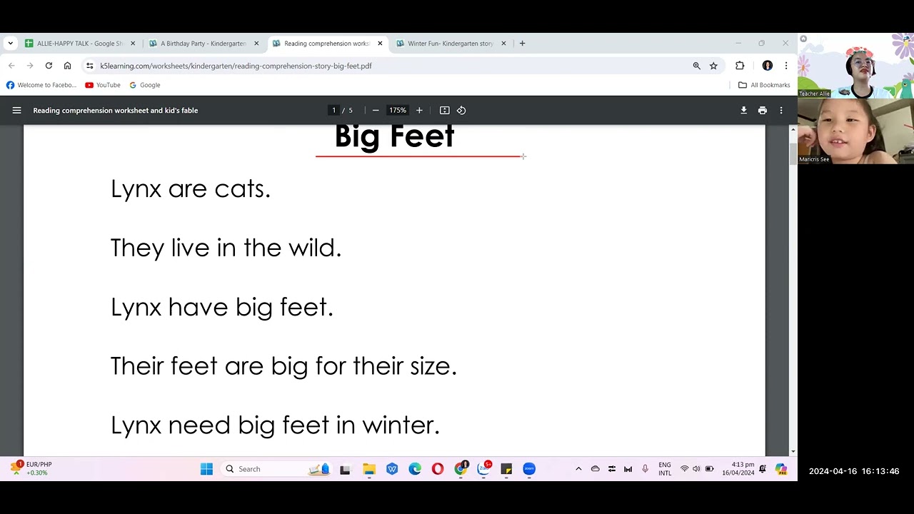 SOPHIE READING CLASS APRIL 16, 2024 - YouTube