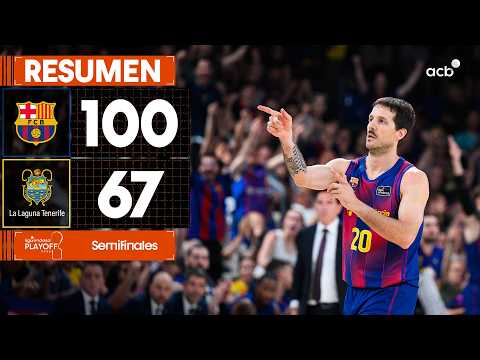 Barça - La Laguna Tenerife (100-67) RESUMEN | Playoff Liga Endesa 2026