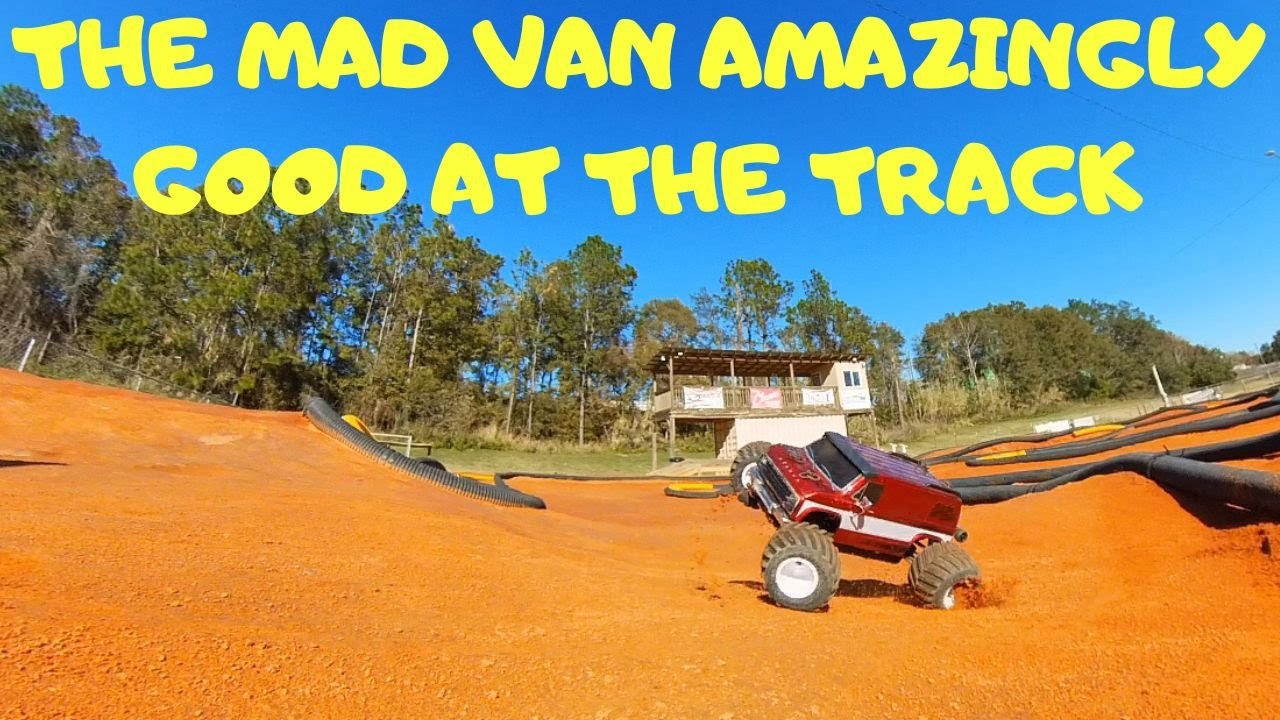 The 2S Brushless Mad Van At The Track This One Surprised Me! - YouTube