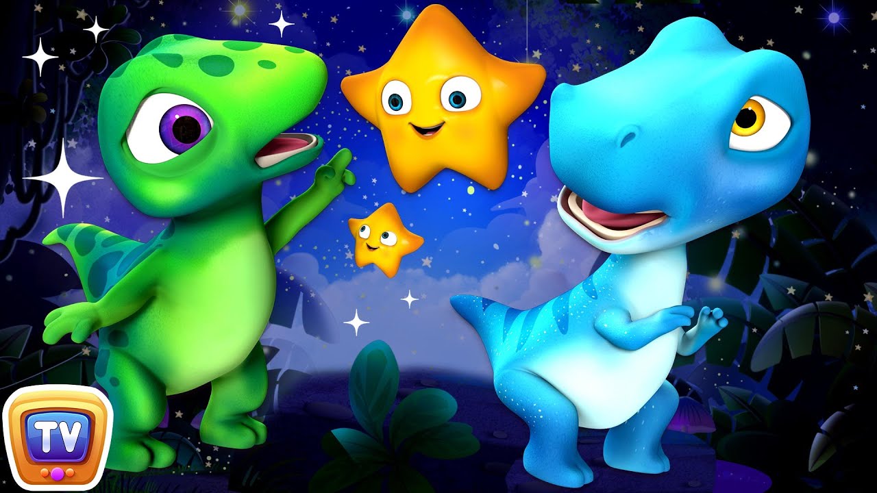 Night scare Song with Jumblikans Dinosaurs - ChuChuTV Toddler Learning ...