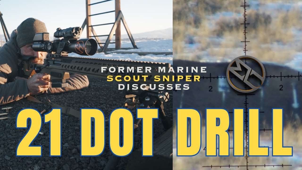 Former Marine Scout Sniper Discusses the 21 Dot Drill - YouTube