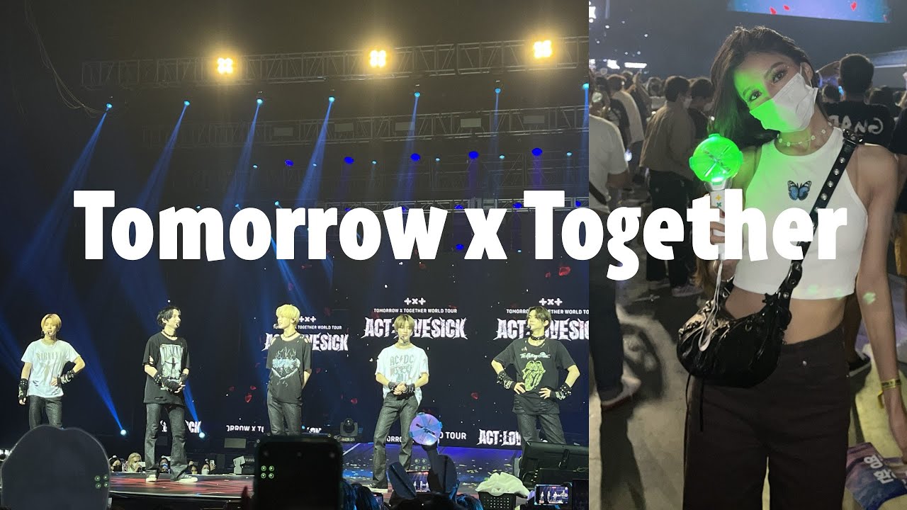 Tomorrow x Together TXT in Manila | Act: Lovesick Tour - YouTube