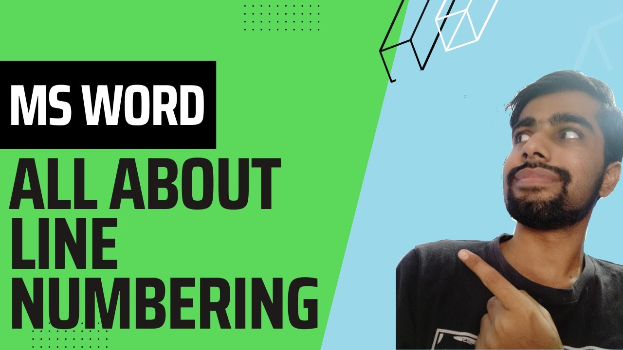 All about Line Numbering - YouTube