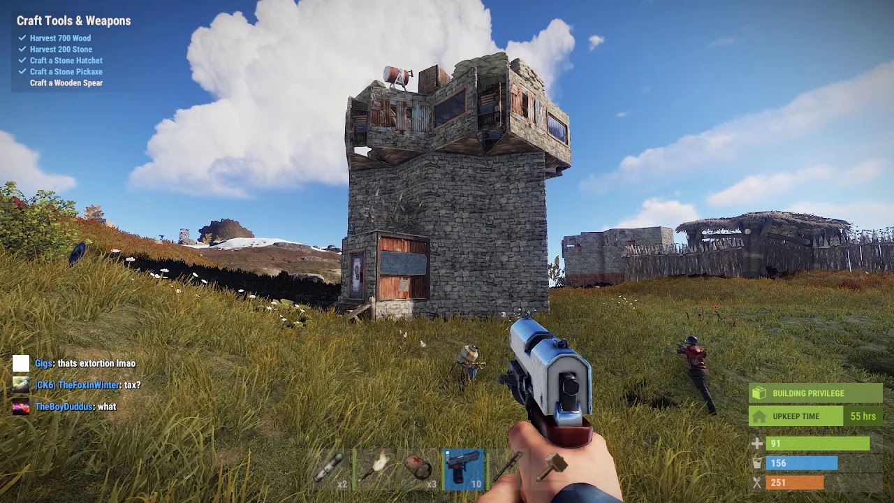 Rust land mine fun - YouTube