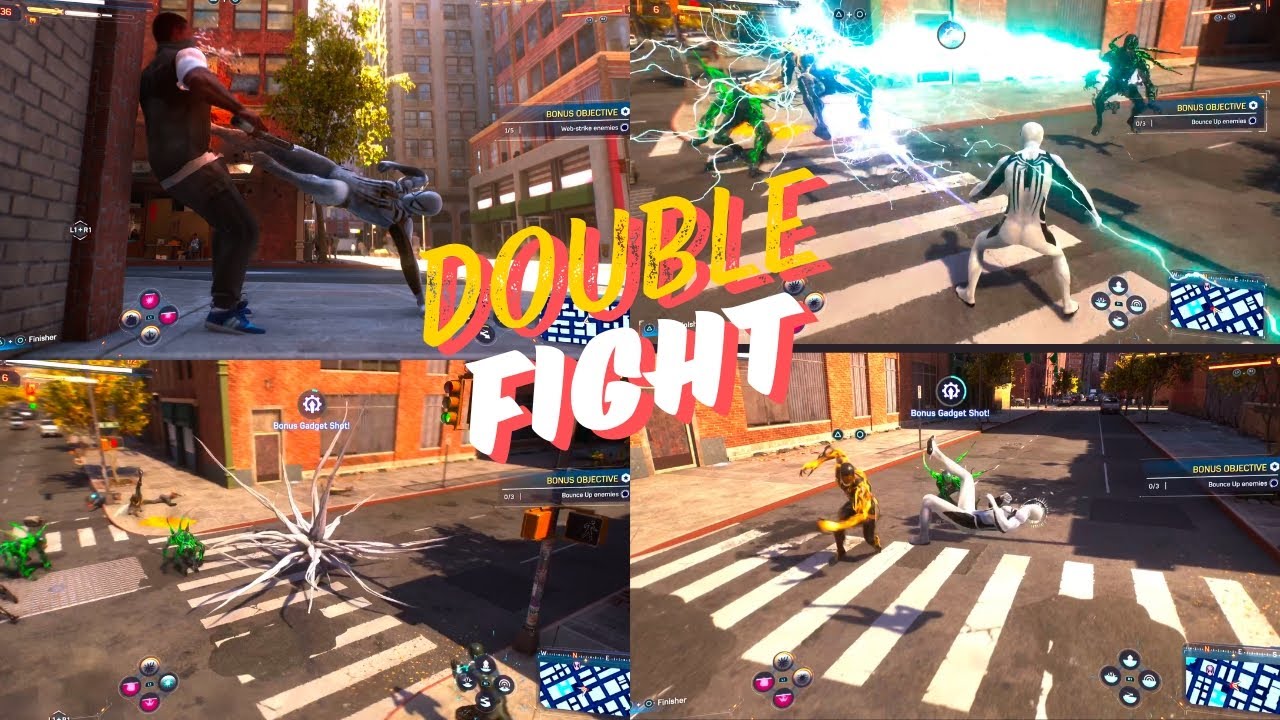 Marvel's Spider Man 2 | SPIDY FIGHTING WITH THUGS - YouTube