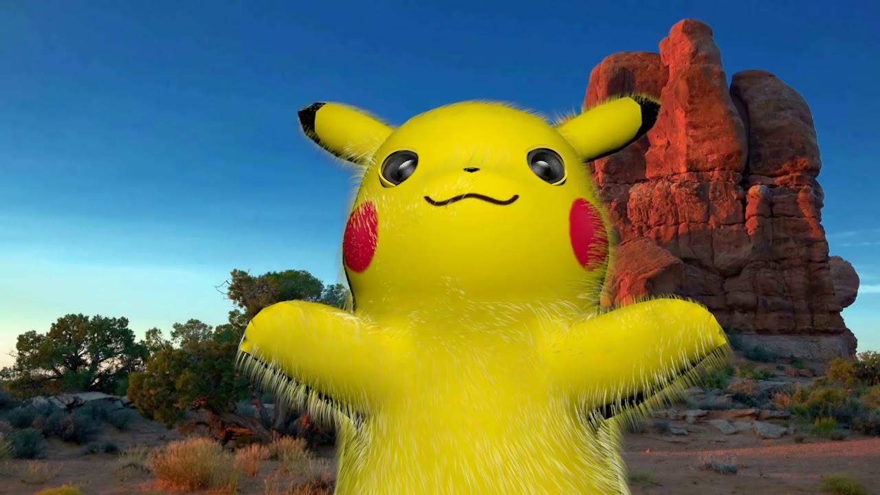 Green screen pokemon pikachu - YouTube