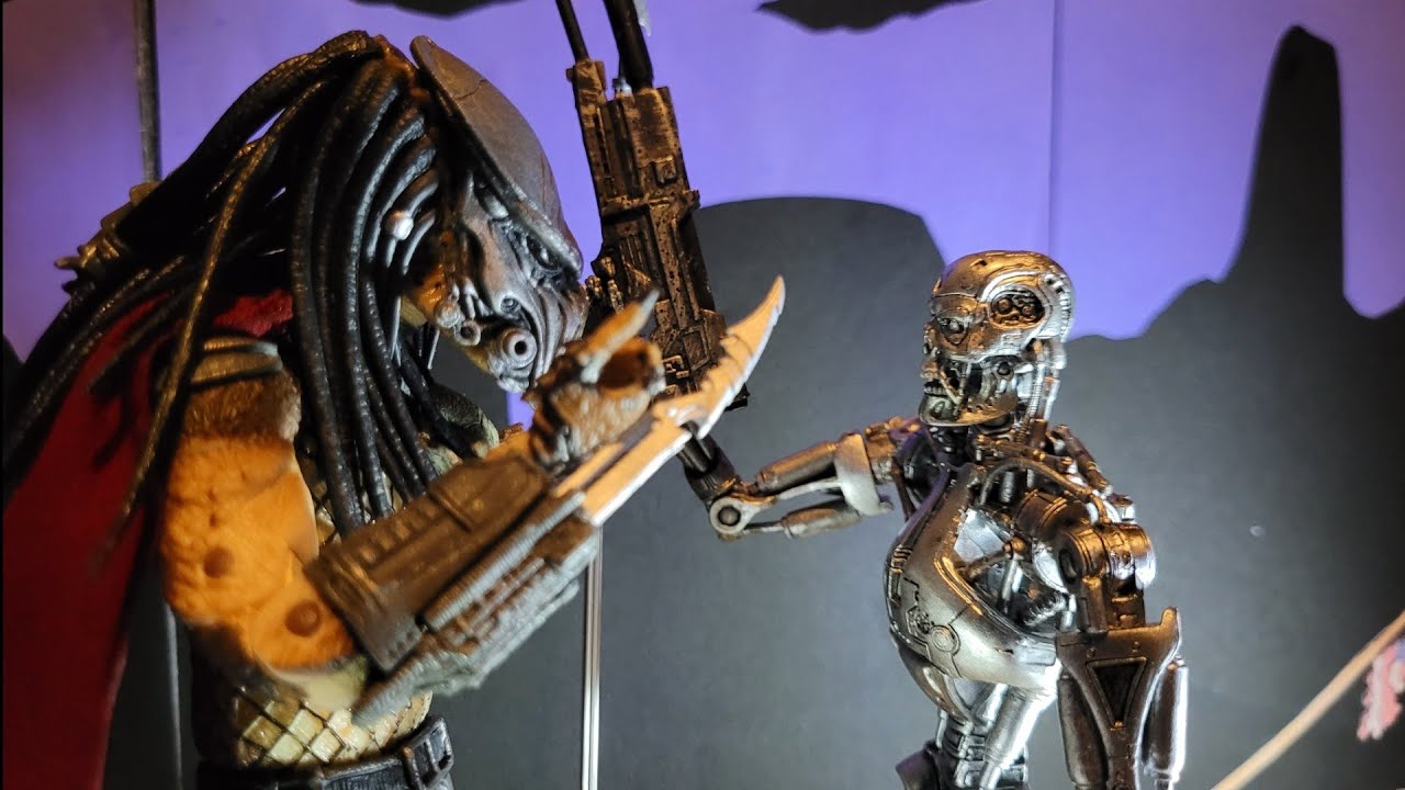 Predators vs Terminators - Stop Motion Animation - YouTube