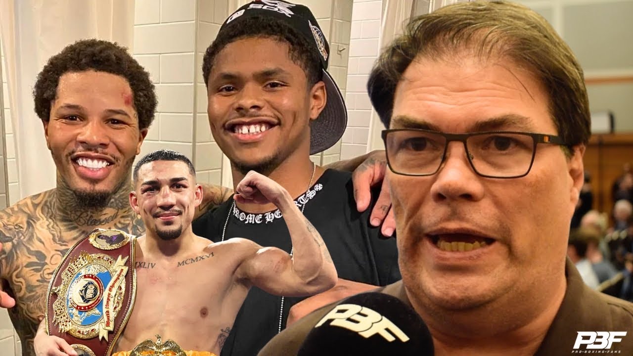 TEOFIMO LOPEZ MANAGER DAVID MCWATER SAW SHAKUR STEVENSON IN AMATEURS ...