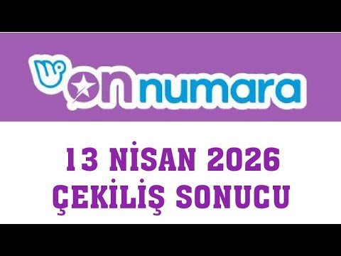 On Numara Çekiliş Sonuçları 13 Nisan 2026