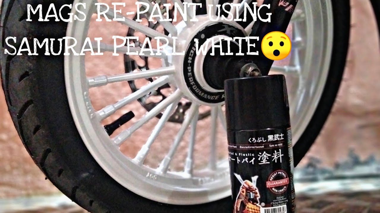Mags repaint PEARL WHITE, Tutorial. - YouTube