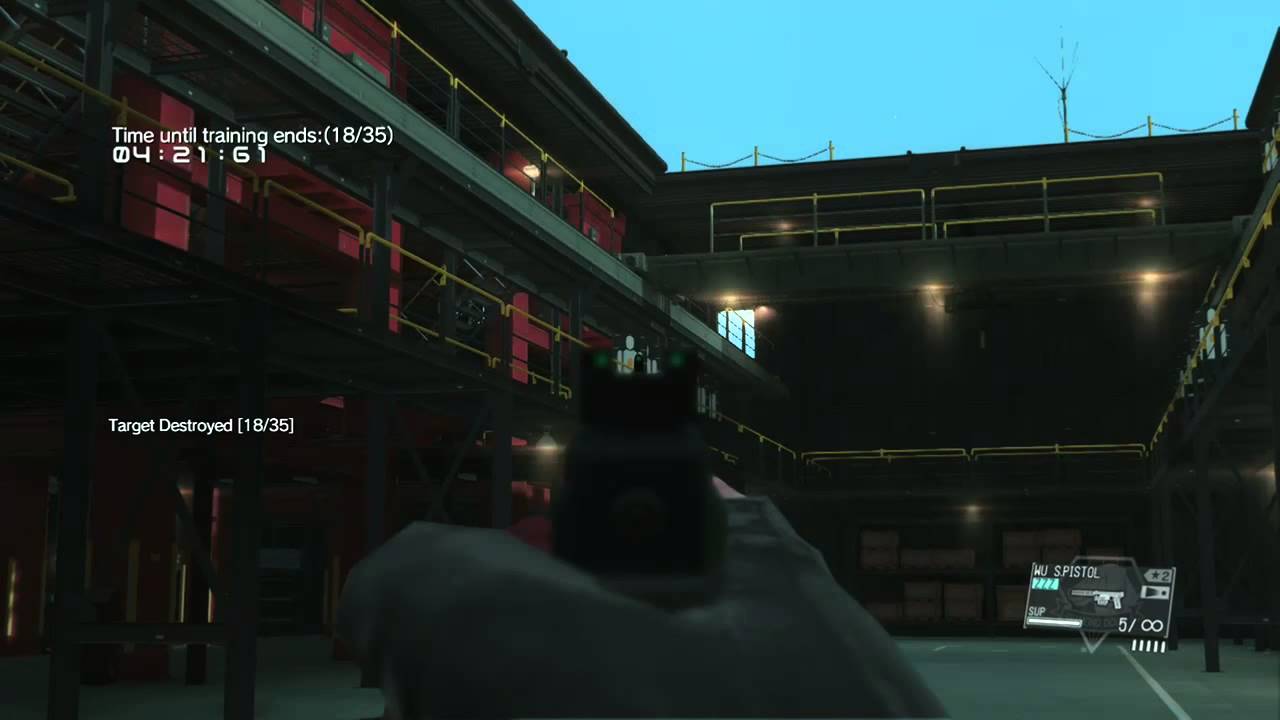 MGS 5 Side Op 153 Shooting Range Guide - YouTube