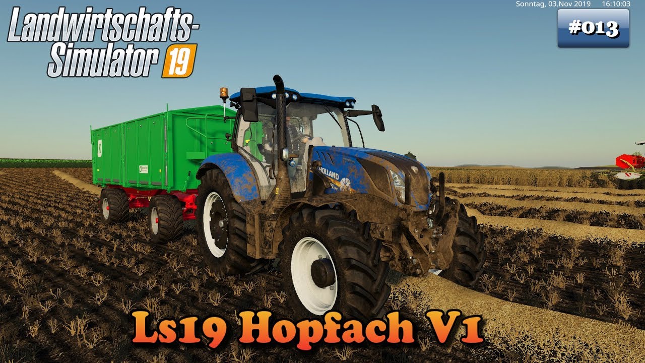 Ls19 Hopfach V1 - #013 - Die Mühle läuft das erste mal an | Fs19 Sp ...