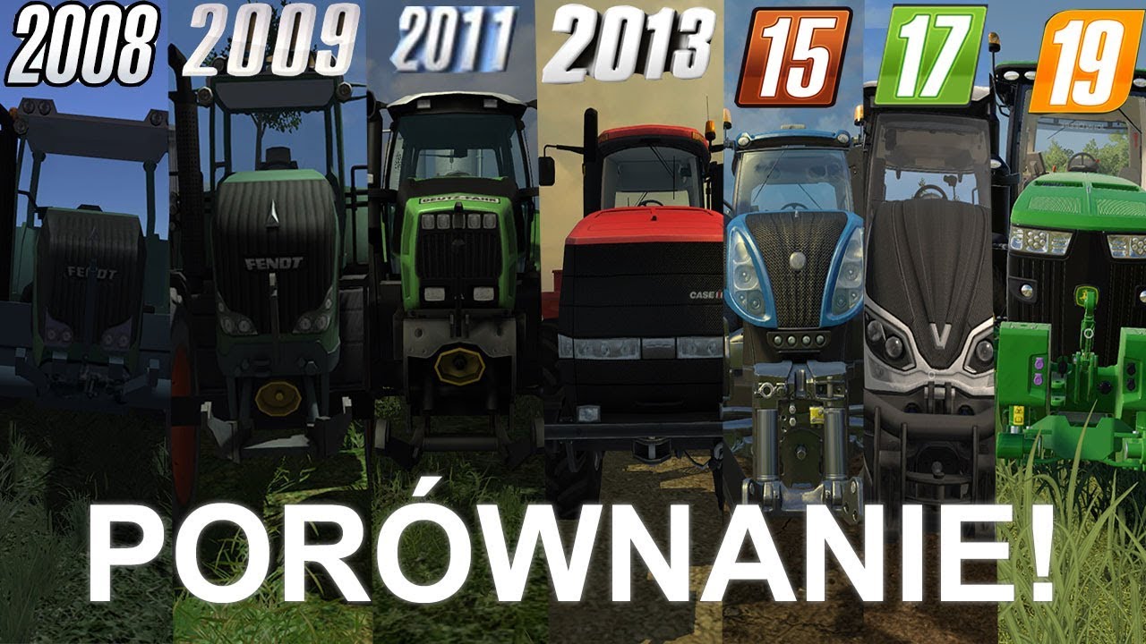 PORÓWNANIE: FS 2008 VS FS 2009 VS FS 2011 VS FS 2013 VS FS 15 VS FS 17 ...