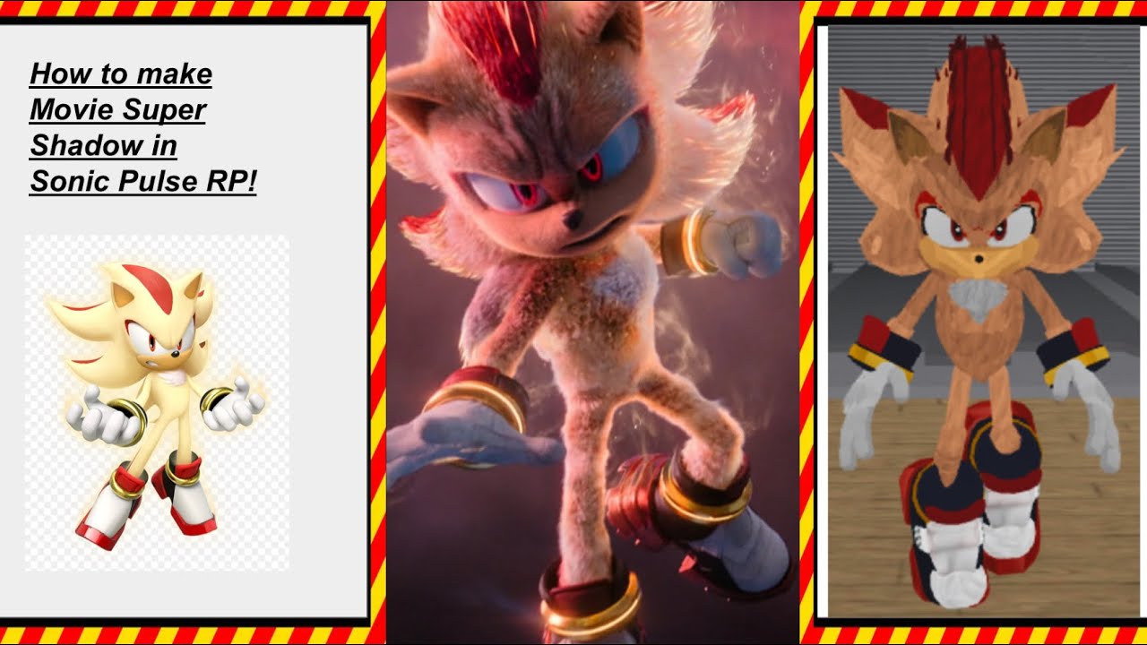 How to make Movie Super Shadow in Sonic Pulse RP! - YouTube