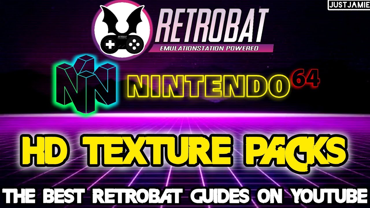 Retrobat ☆ How to Add Texture Packs for N64 #retrobat #n64 #emulator ...