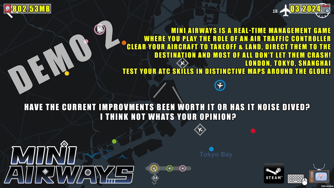 Mini Airways: [PC ] - real-time management game where you play the role ...