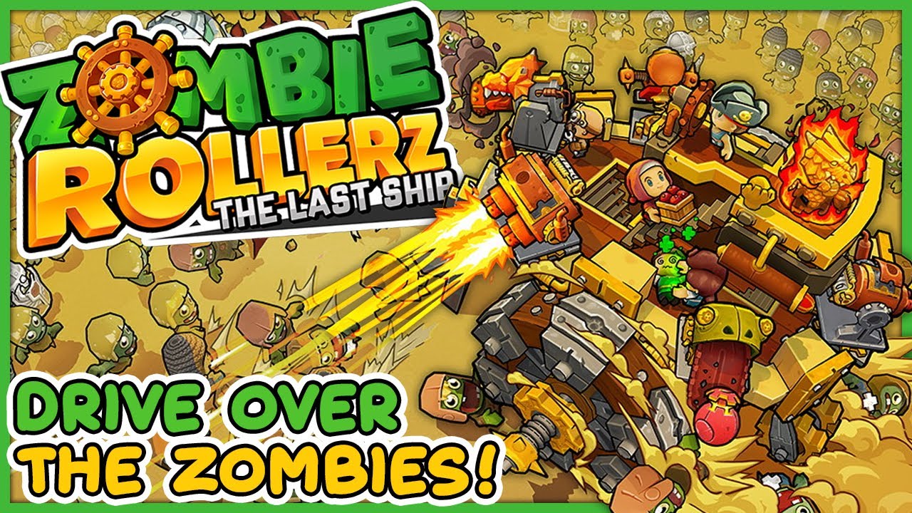 Build Turrents + Drive Over Zombies! - Zombie Rollerz: The Last Ship ...