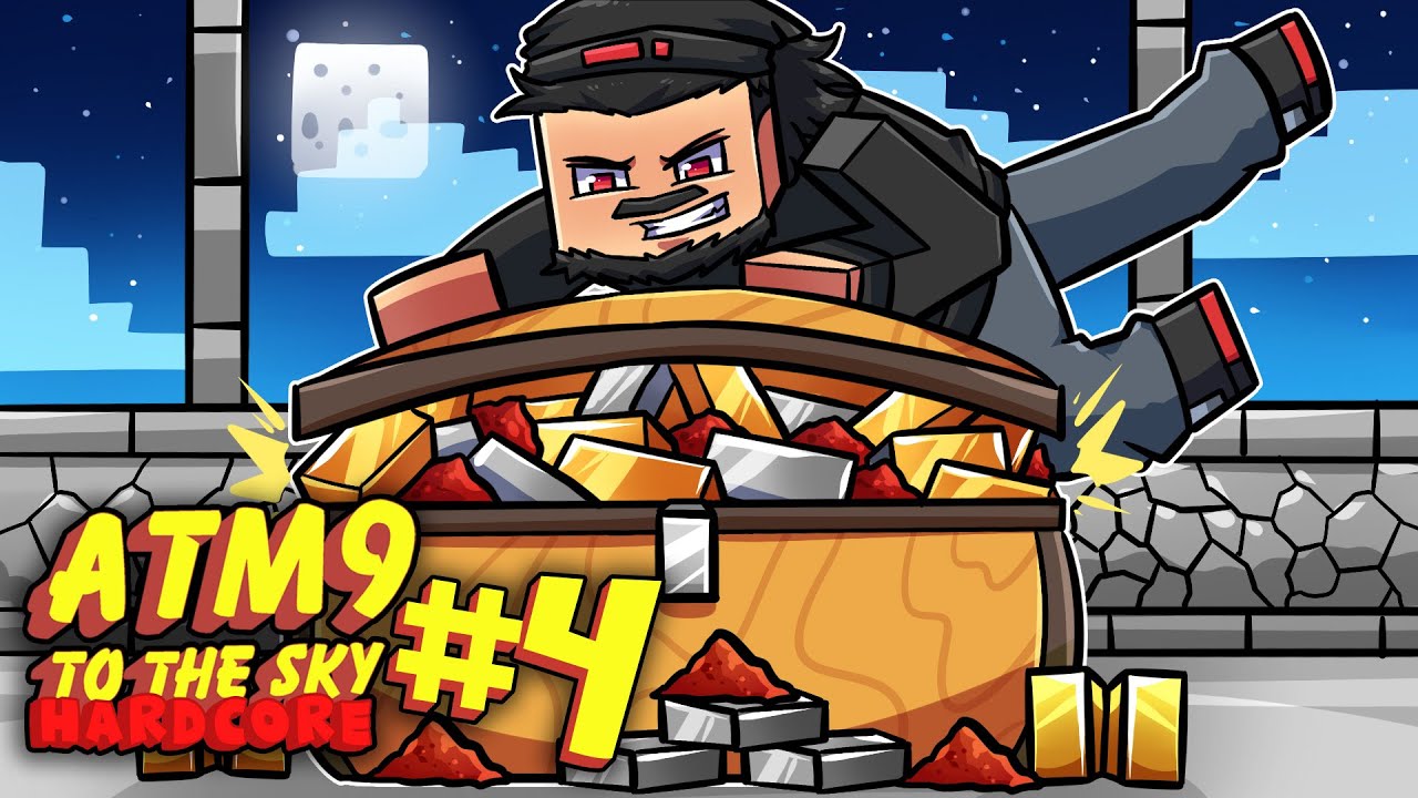 We Got A Storage System Now!! Minecraft ATM 9 (HARDCORE) - YouTube