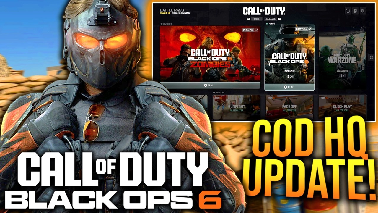 COD HQ Is COMPLETELY CHANGING! Major WARZONE Changes, New UI UPDATES ...
