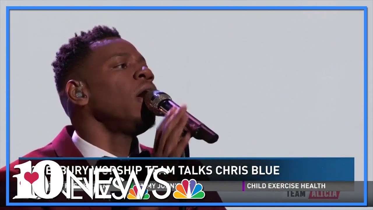 Chris Blue's church family reflects on his "Voice" journey - YouTube