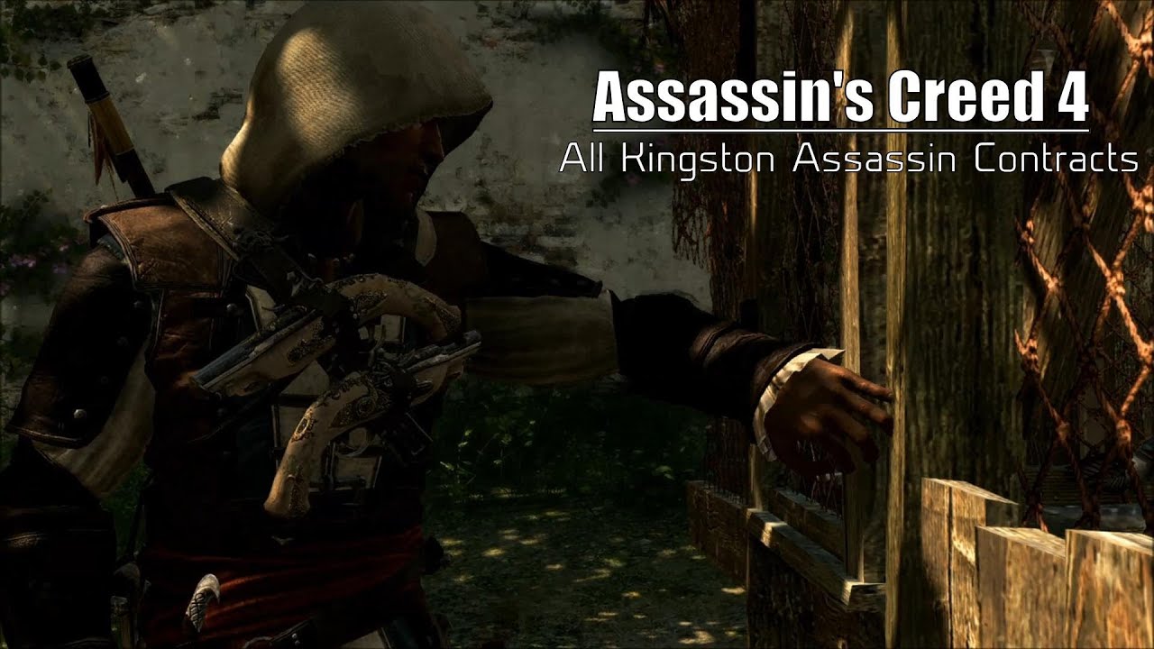 AC4: Free Roam - All Kingston Assassin Contracts - YouTube