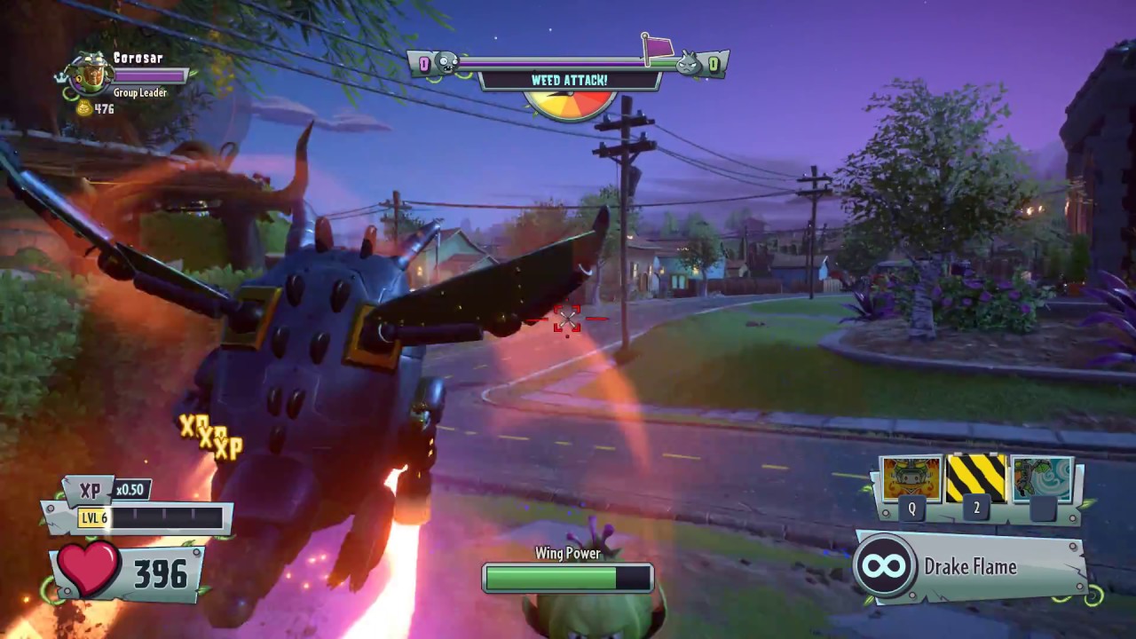 Plants vs. Zombies: Garden Warfare 2 - Gameplay performances of ...